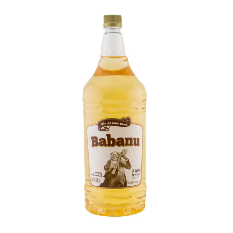 VIN BABANU 2L DS ALB – EDU PRO GRUP | Magazin online cu băuturi ...